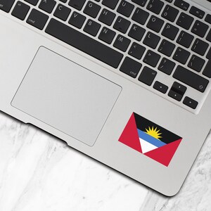 Antigua and Barbuda Flag Sticker, Vinyl Travel Stickers, Caribbean ...