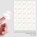 Personalized Christmas Address Labels, Traditional Gold Leaf, Holiday ...
