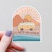 It's Time for A New Adventure Sticker, Vinyl Camping Stickers, Water ...