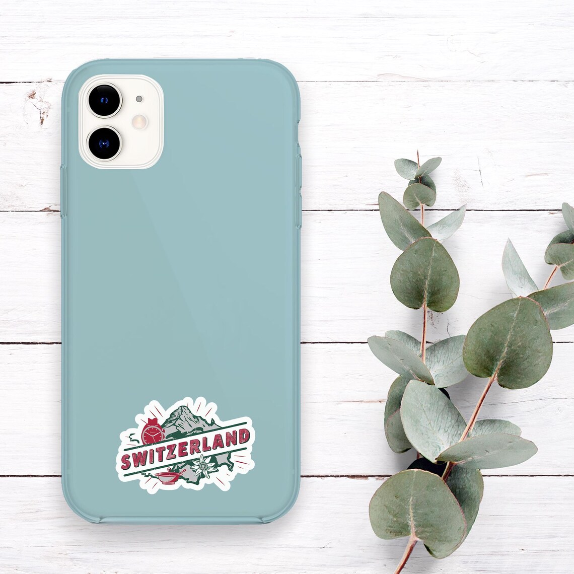 Country of Switzerland Sticker, Vinyl Stickers, Travel Stickers ...