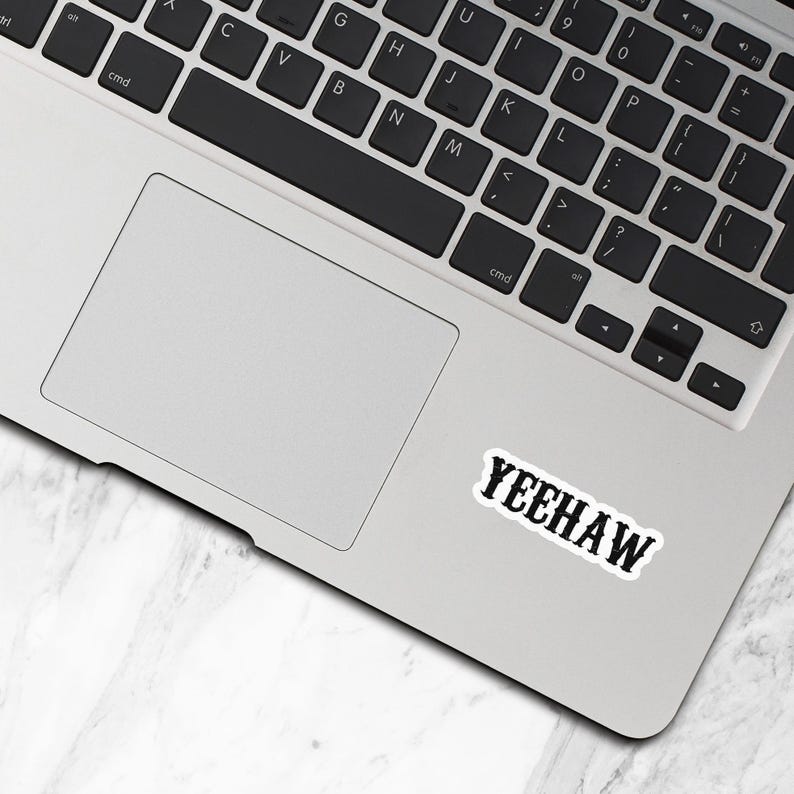 Yeehaw Sticker, Vinyl Stickers, Water Bottle Stickers, Country Stickers ...