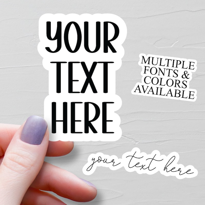 Custom Stickers - Etsy