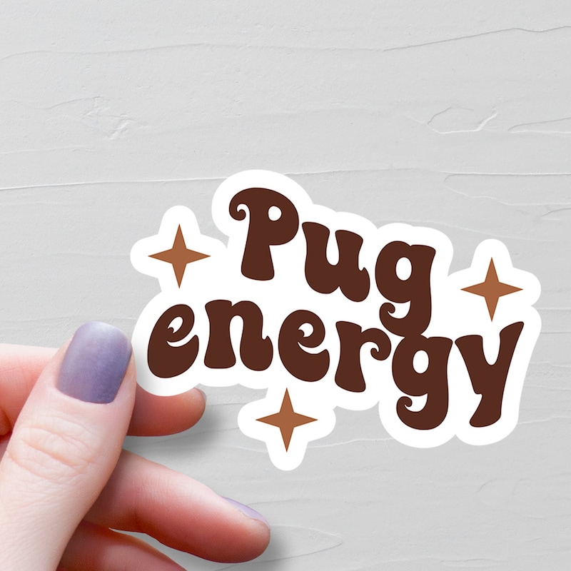 Pug Sticker - Etsy