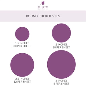 Custom Round Stickers, Vinyl Stickers Wedding, Personalized Thank You ...