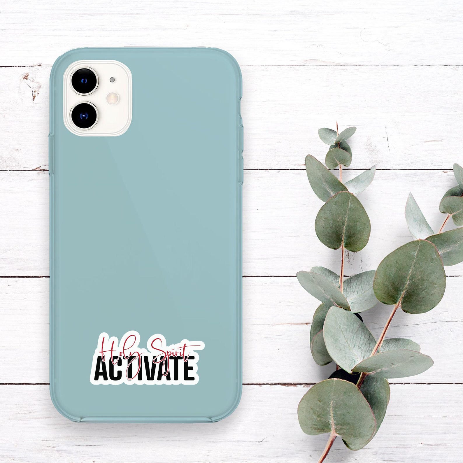 Holy Spirit Activate Sticker, Funny Christian Stickers, Vinyl Water ...