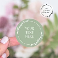 Round Sticker - Etsy