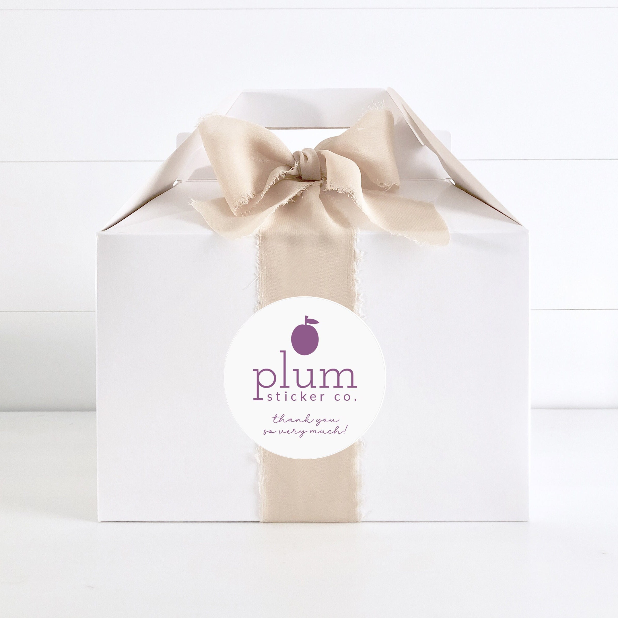 Custom Logo Stickers, Vinyl Stickers, Thank You Stickers Business ...