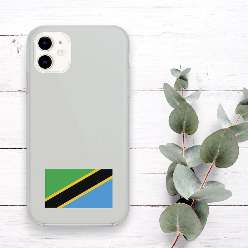 Tanzania Flag Sticker, Vinyl Travel Stickers, Tanzanian Flag, World ...