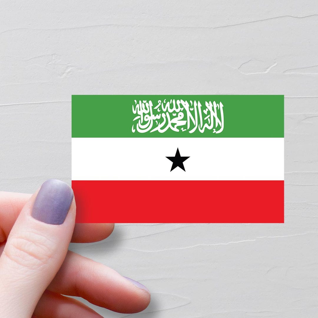 Somaliland Flag Sticker, Vinyl Travel Stickers, Somalianlander Flag ...
