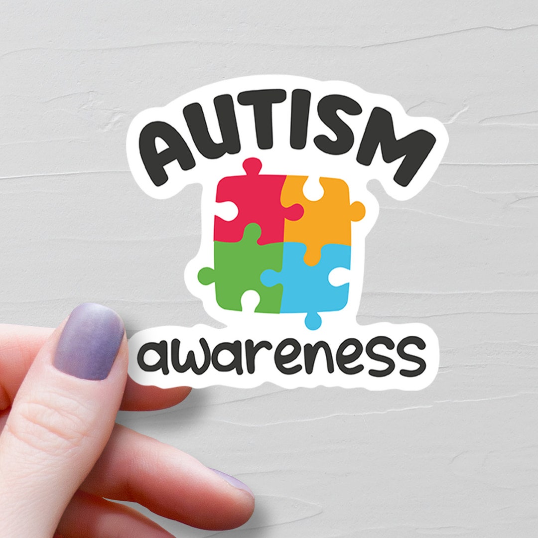 Autism Acceptance Sticker, Vinyl Autism Stickers, Water Bottle Sticker ...