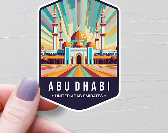 United Arab Emirates Flag Emblem Stickers - Etsy