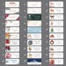 Personalized Christmas Address Labels, Traditional Gold Leaf, Holiday ...