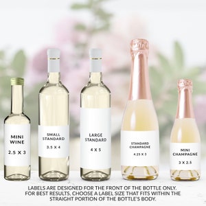 Bridesmaid Proposal Label, Will You Be My Bridesmaid Label, Mini ...