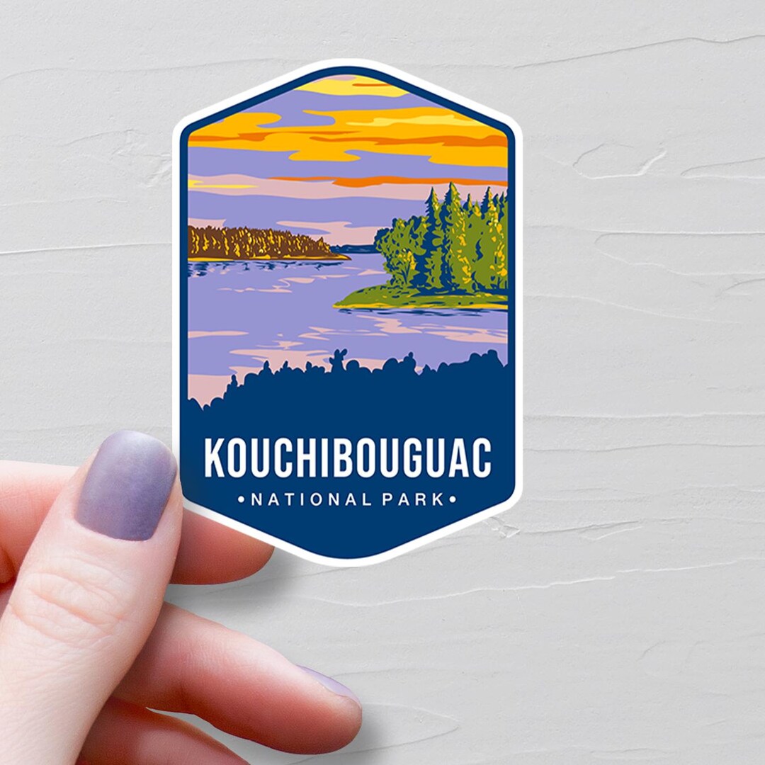 Kouchibouguac National Park Sticker, Vinyl Travel Sticker, New ...