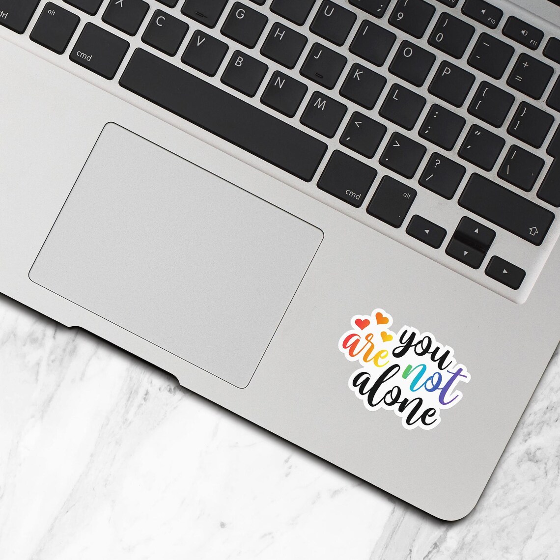 You Are Not Alone Sticker, Vinyl Adhd Stickers, Autism Stickers, Autism ...