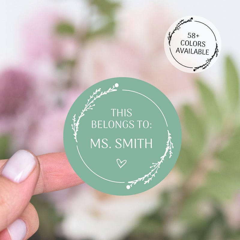 This Belongs to Labels - Etsy