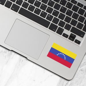 Venezuela Flag Sticker, Vinyl Travel Stickers, Venezuelan Flag, World ...