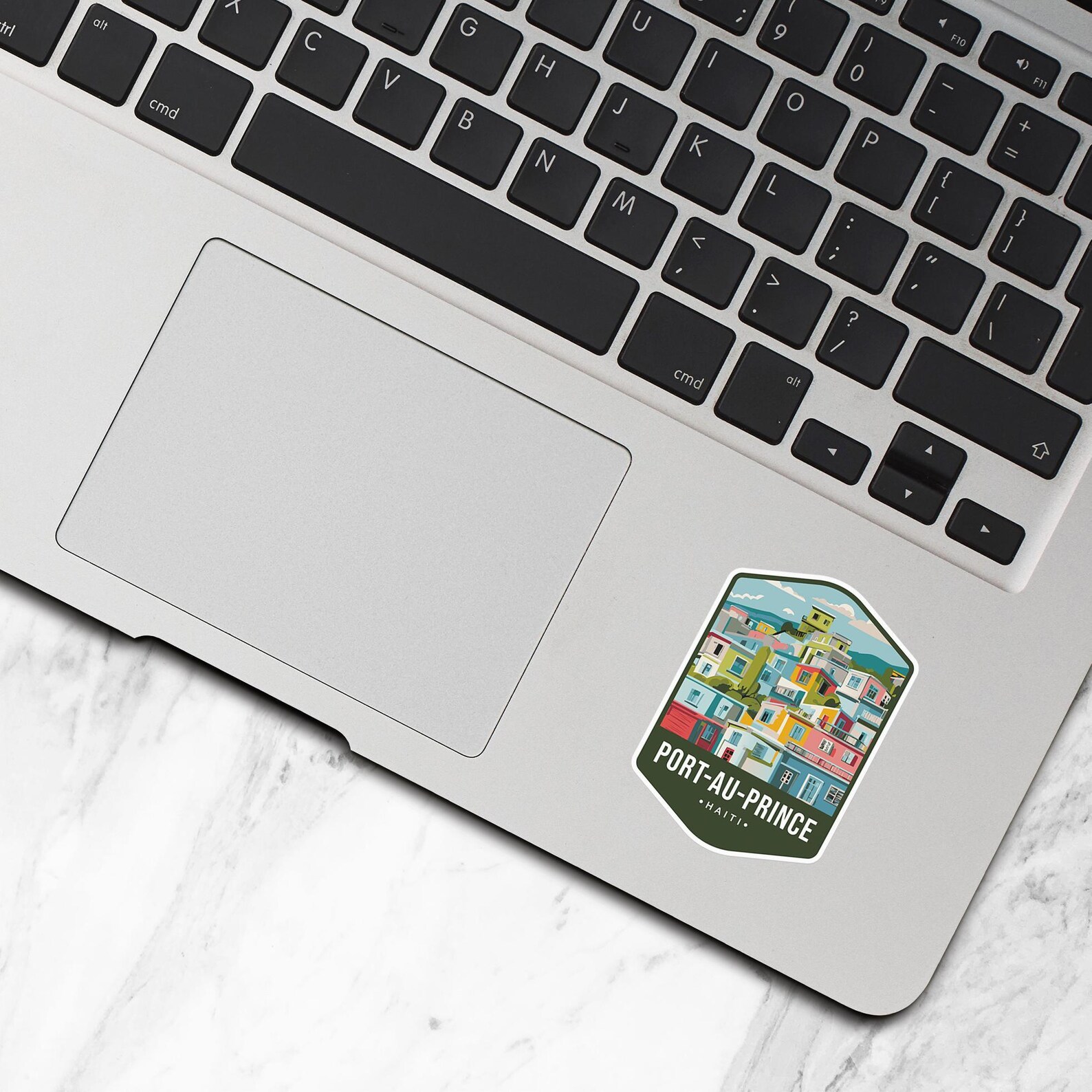 Port Au Prince Sticker, Vinyl Travel Stickers, Capital of Haiti ...