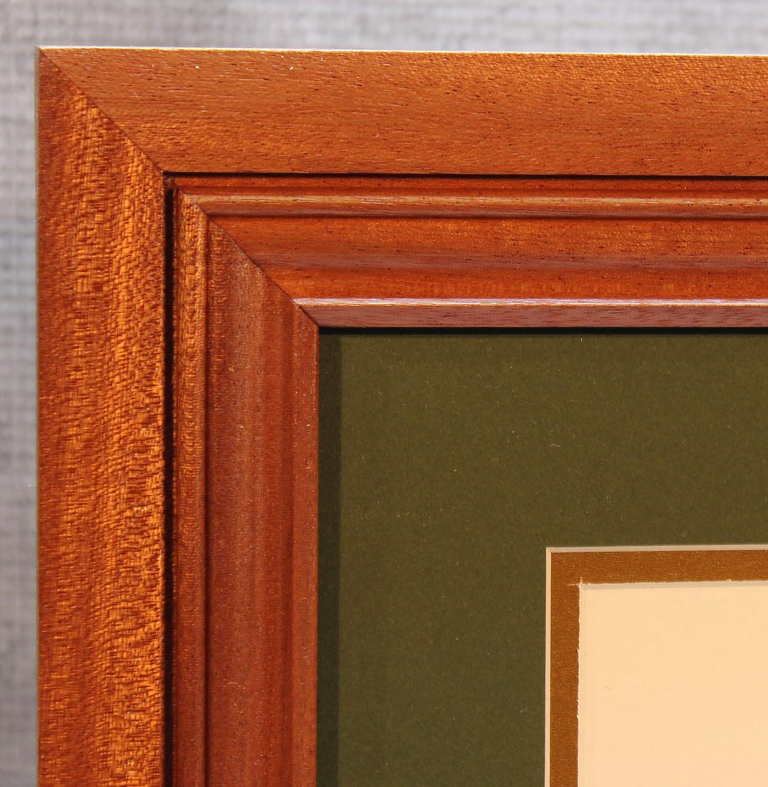 Diploma Frame, Solid Sapele, 8 1/2 X 11, Office Décor - Etsy