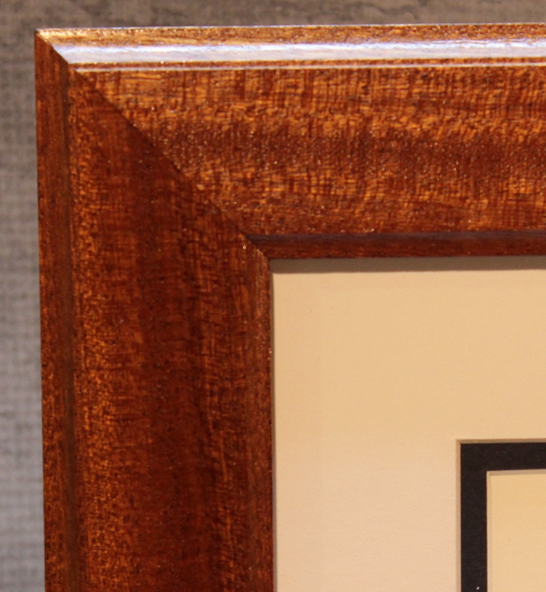 Solid Sapele, Shimmering Diploma Frame, 8 1/2 X 11, Unique Office Décor ...