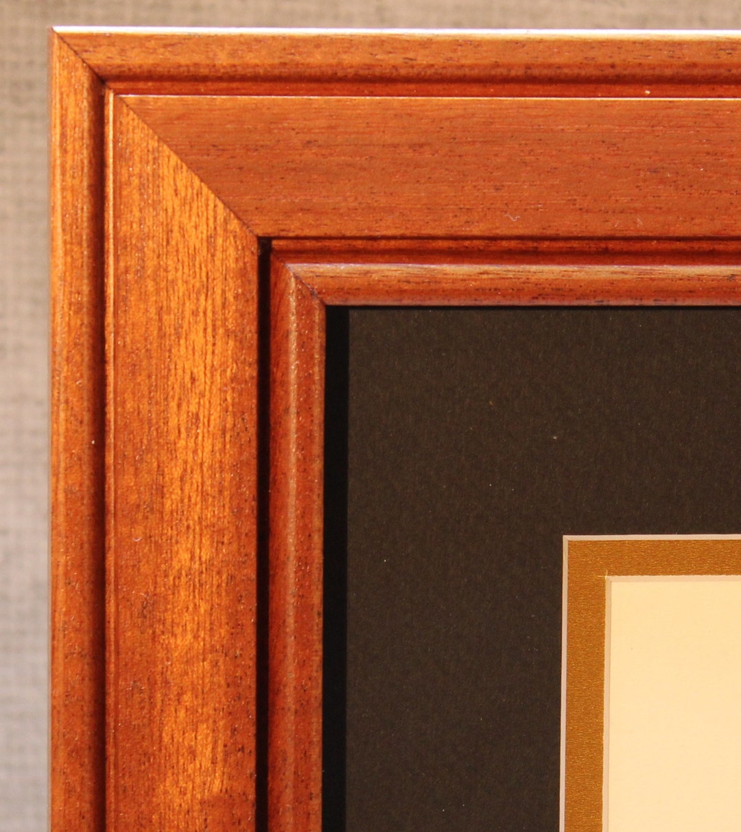 Solid Sapele Diploma Frame, 8 1/2 X 11, Unique Office Décor - Etsy