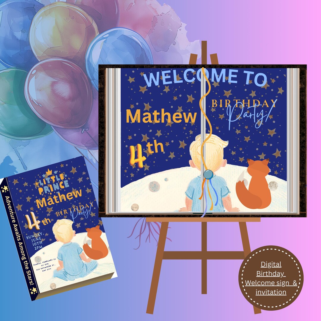 Customizable and Creative Invitations & Welcome Signs. Elevate Your ...