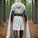 Men's Medieval Knight Hooded Cloak | Vintage Renaissance Nobleman Robe ...