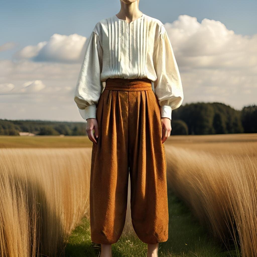 Traditional Peasant Viking Garb Rustic Harvest Costume for Mens ...