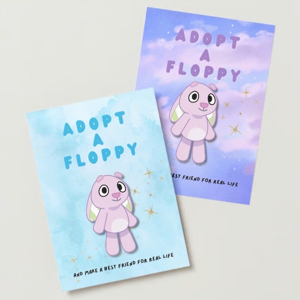 Bluey Party Adopt a Floppy - Etsy