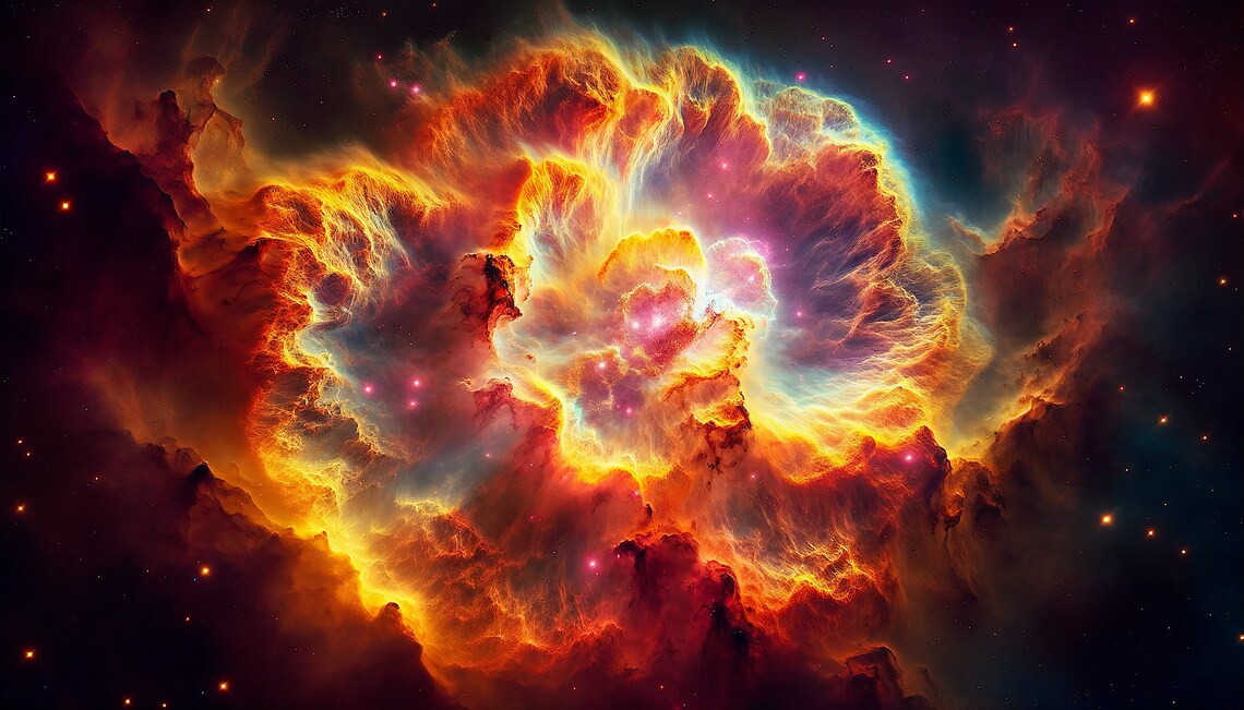 5 Images of Nebulae - Etsy