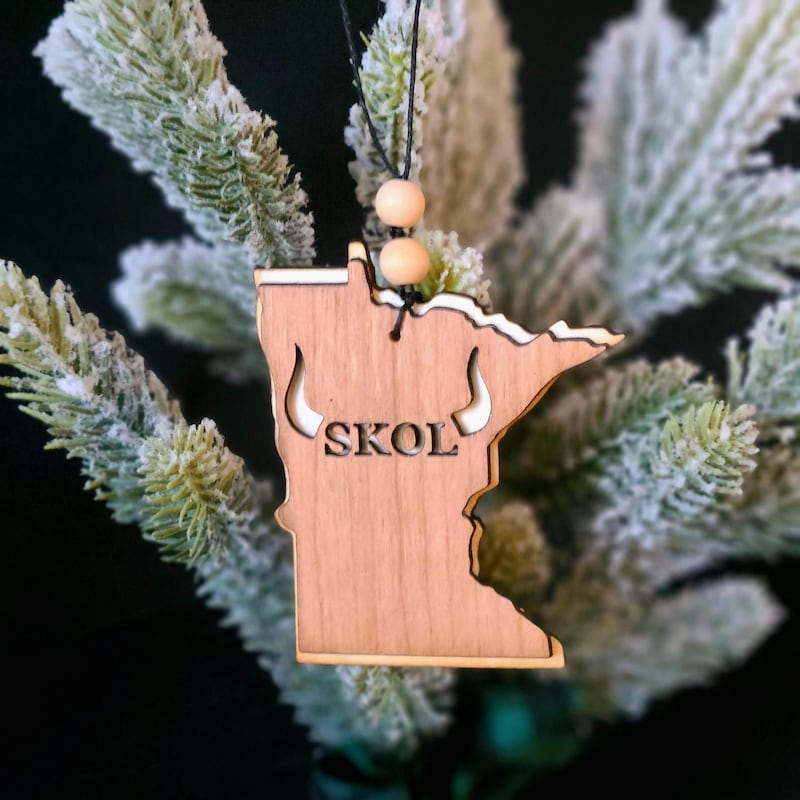 Vikings Green Football - Etsy