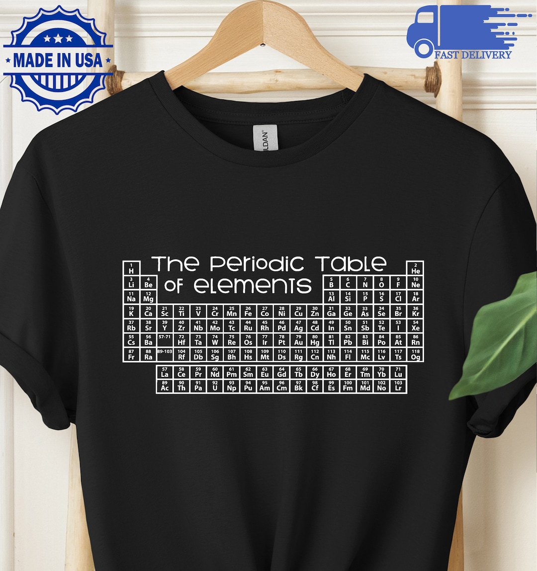 Periodic Table Shirts, Science T-shirt, Chemistry Lover Shirt, Periodic ...