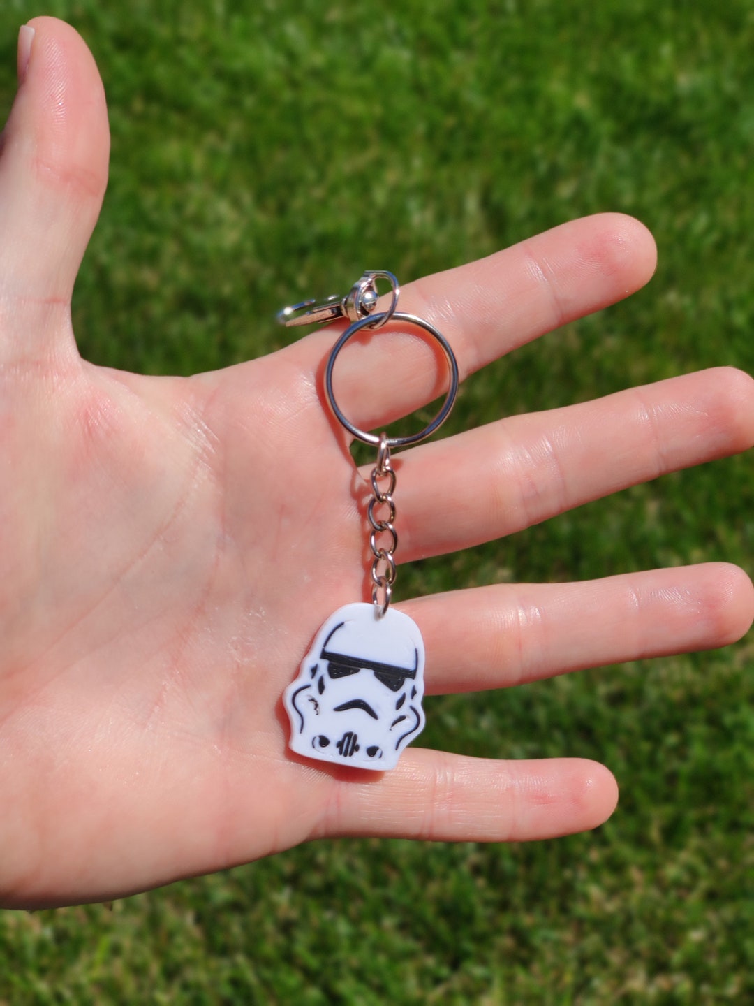 Stormtrooper Keychain 3D Printed - Etsy