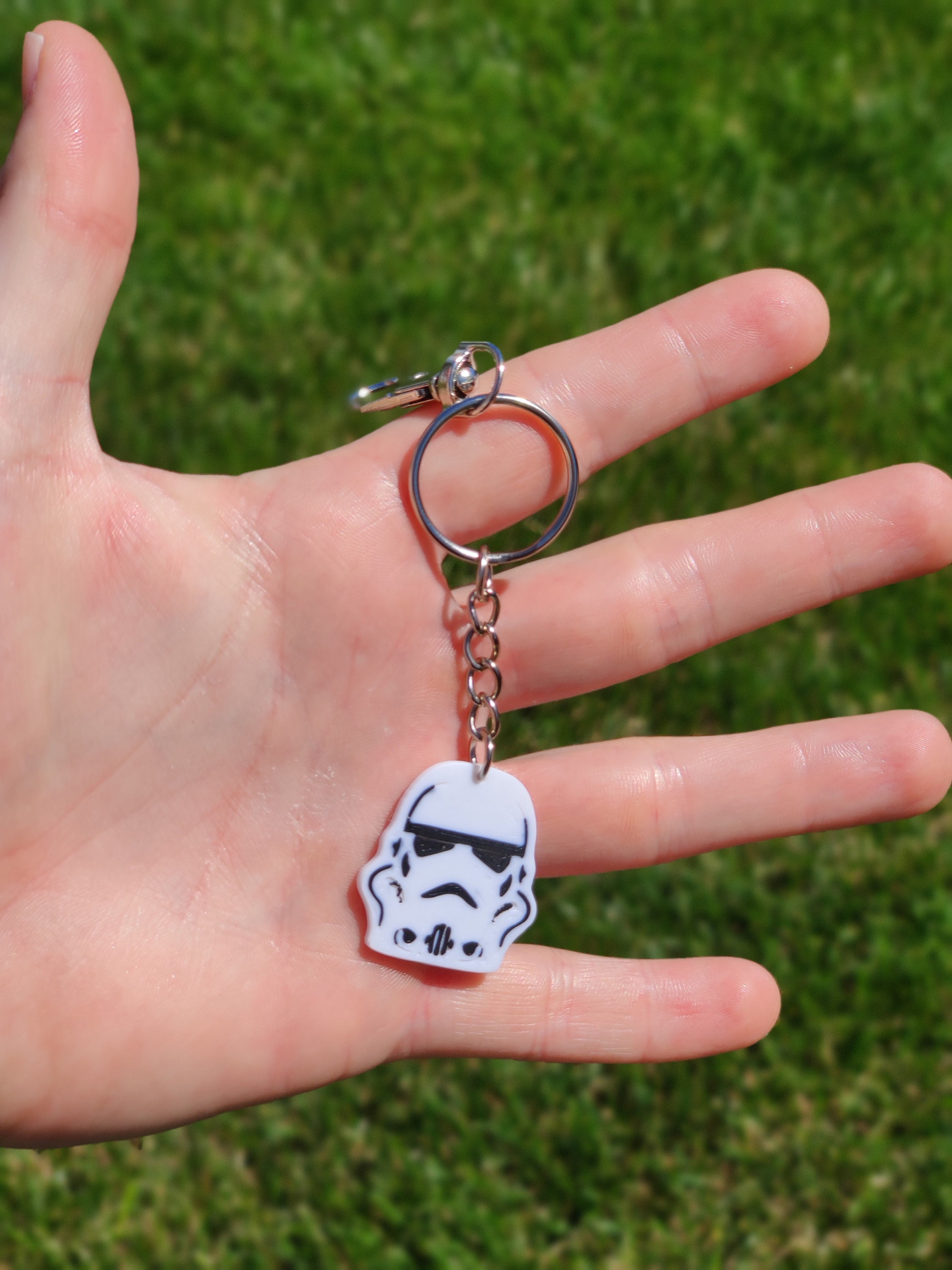 Stormtrooper Keychain 3D Printed - Etsy