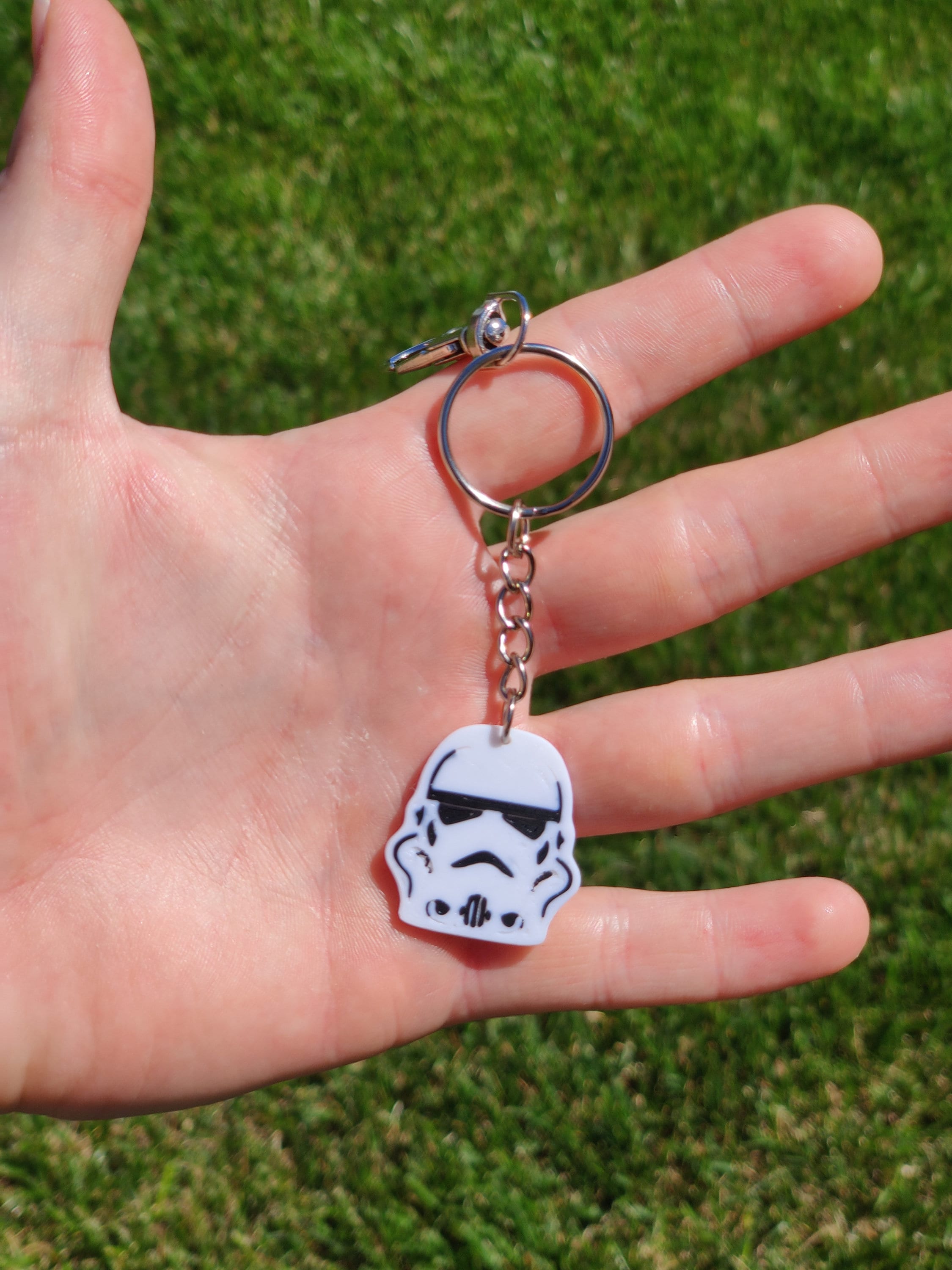 Stormtrooper Keychain 3D Printed - Etsy