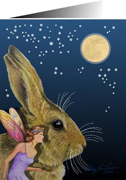 Fantasy Fairy Note Card From Original Art by Melody Lea Lamb - Etsy