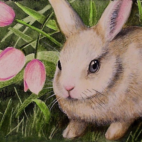 Green Bunny Rabbit - Etsy