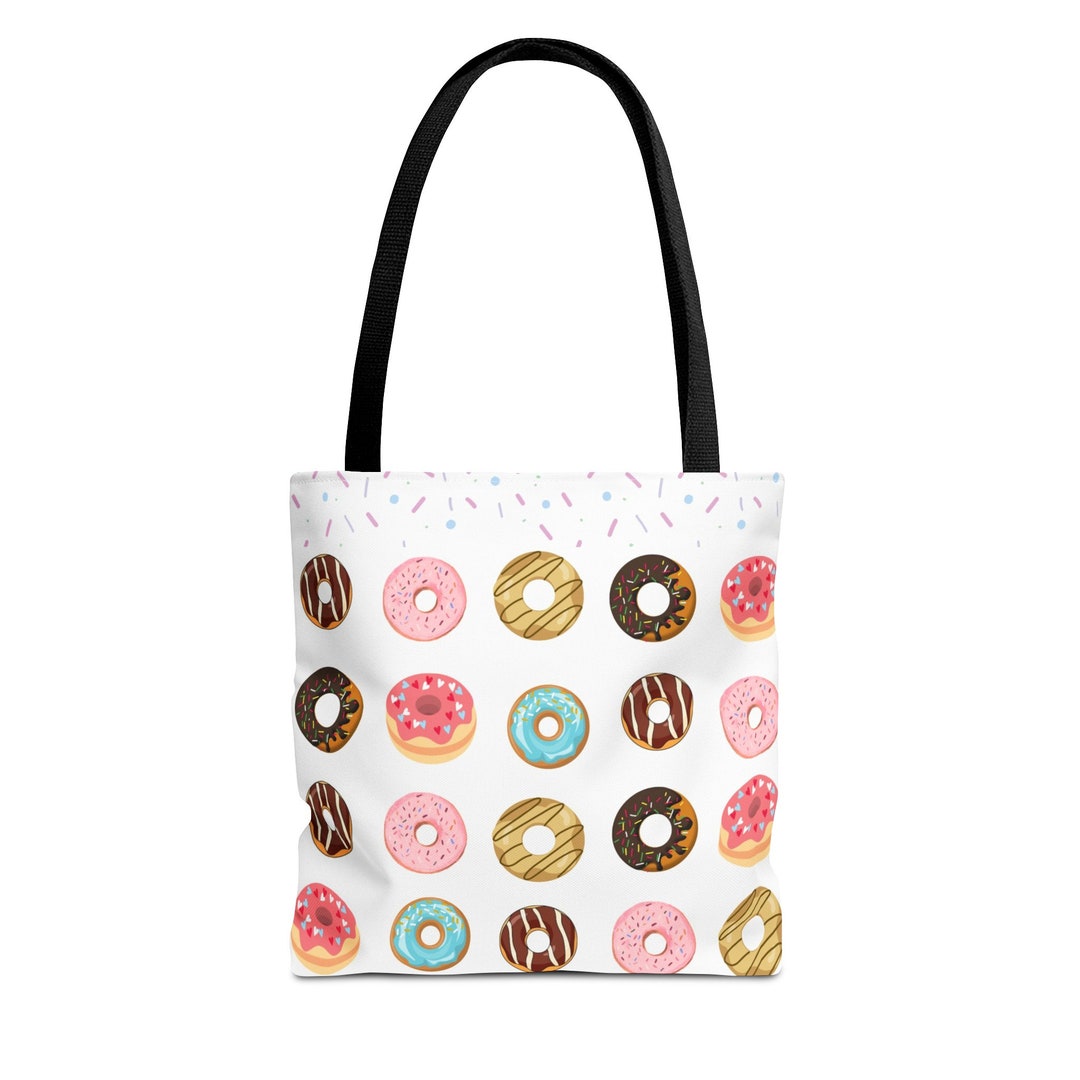 Donuts Tote Bag/ Print on Demand - Etsy