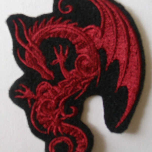 Embroidered Dragon - Etsy