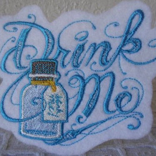 Eat Me Patch Alice in Wonderland - Etsy