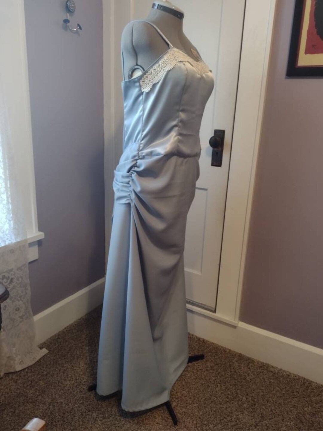 Ice Blue Gown: 1930s Inspired Vampire Enchantress Dress - Etsy