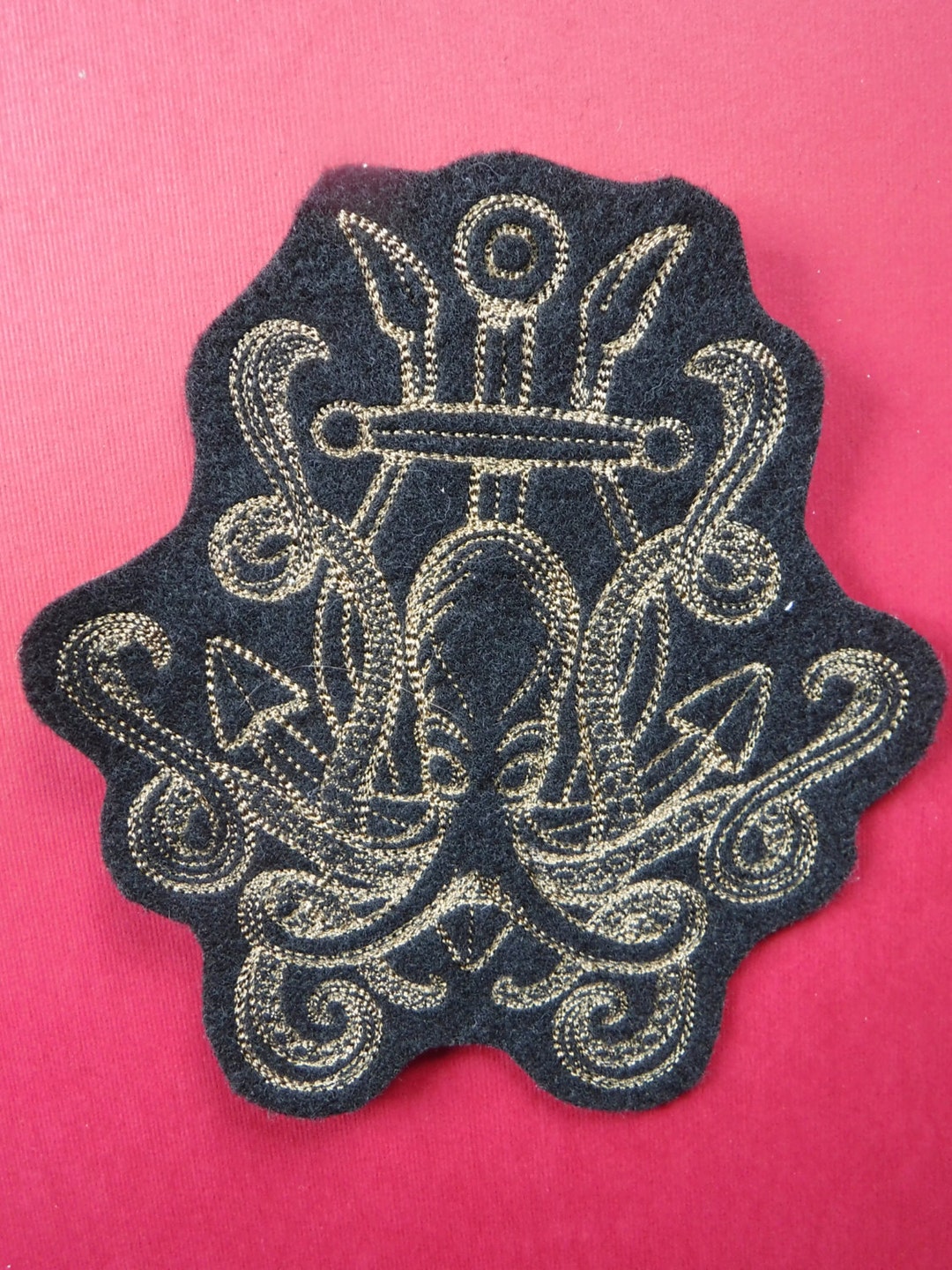 Kraken Patch, Kraken Embroidery, Release the Kraken, Iron on Patch ...