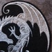 Dragon Patch, Baroque Dragon, Medieval Dragon, Iron on Patch, Gothic ...