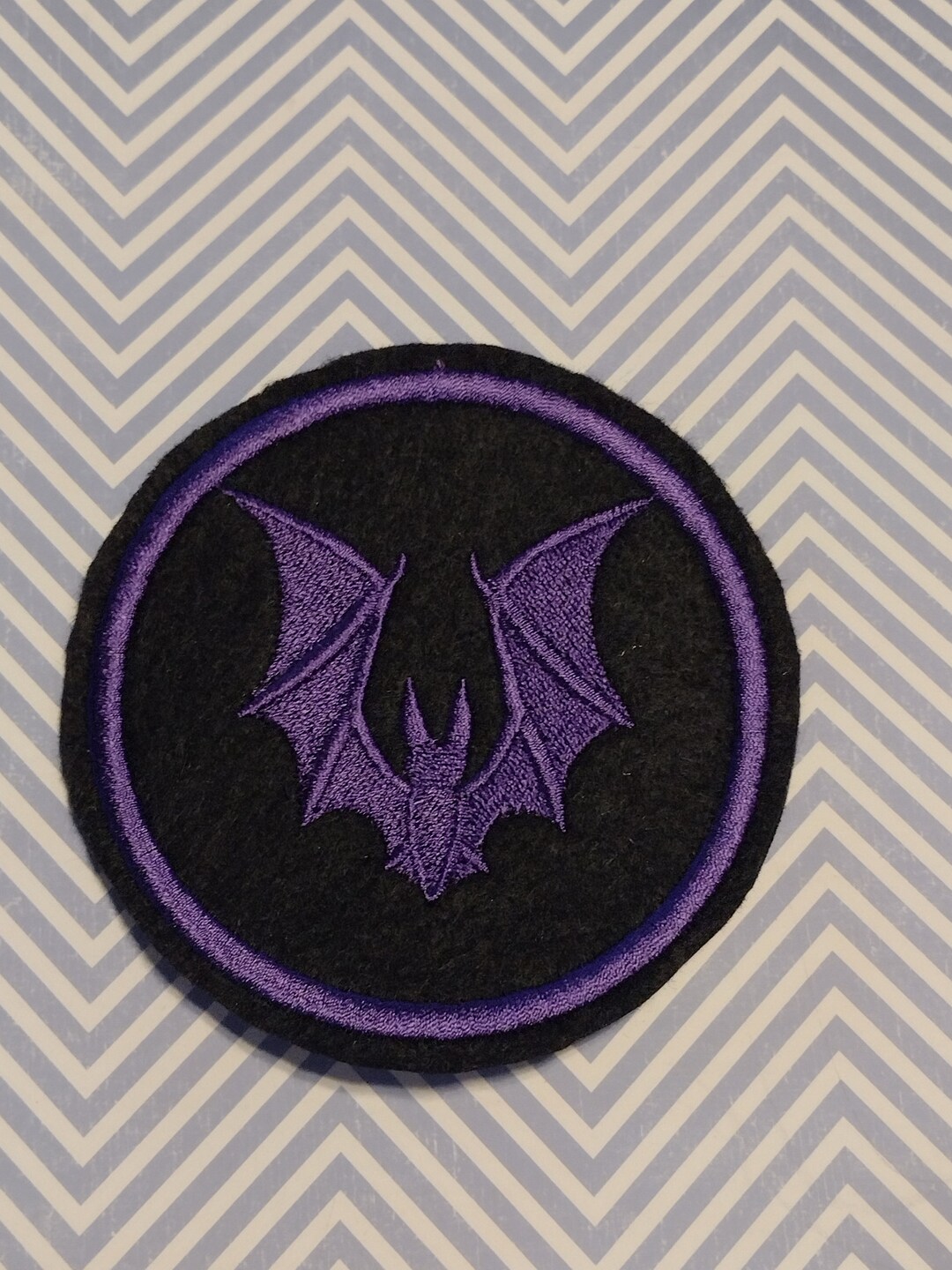 Bat Patch, Goth Bat, Vampire Bat, Iron on Patch, Gothic Patch ...