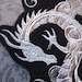 Dragon Patch, Baroque Dragon, Medieval Dragon, Iron on Patch, Gothic ...