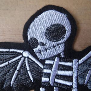 Skeleton Patch, Skeleton Art, Skeleton Accessories, Applique Patch ...