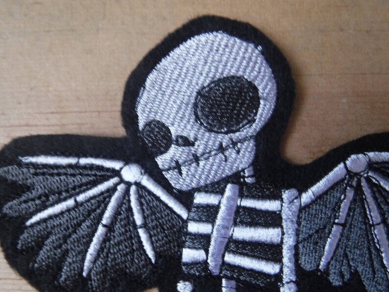 Skeleton Patch Skeleton Art Skeleton Accessories Applique - Etsy