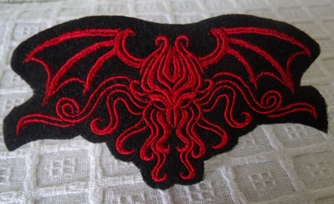Cthulhu Patch, Cthulhu Steampunk, Cthulhu, Iron on Patch, Patches ...