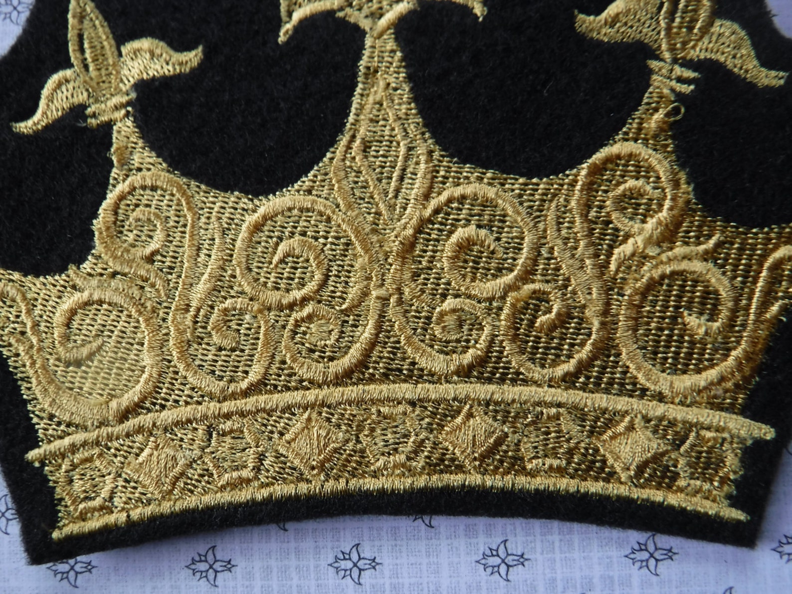 Crown Patch Gold Crown Patch Royal Crown Royal Patch Iron | Etsy