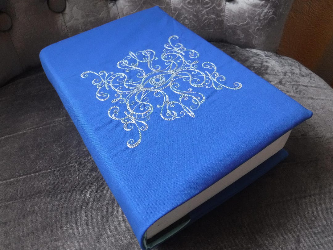 Custom Book Cover, Large Hardback Cover, Book of Shadows, Cotton Book ...
